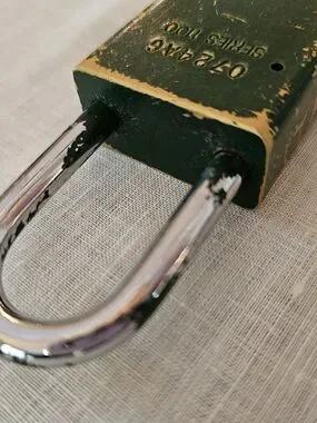 American Lock | Other | Vintage American Lock Series 10 Padlock Green ...
